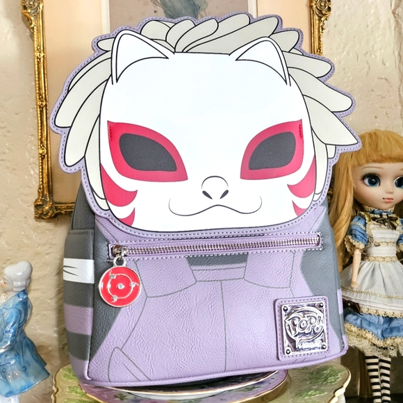 Loungefly | Bags | Naruto Shippuden Popkakashi Hatake Anbu Mask Cosplay ...